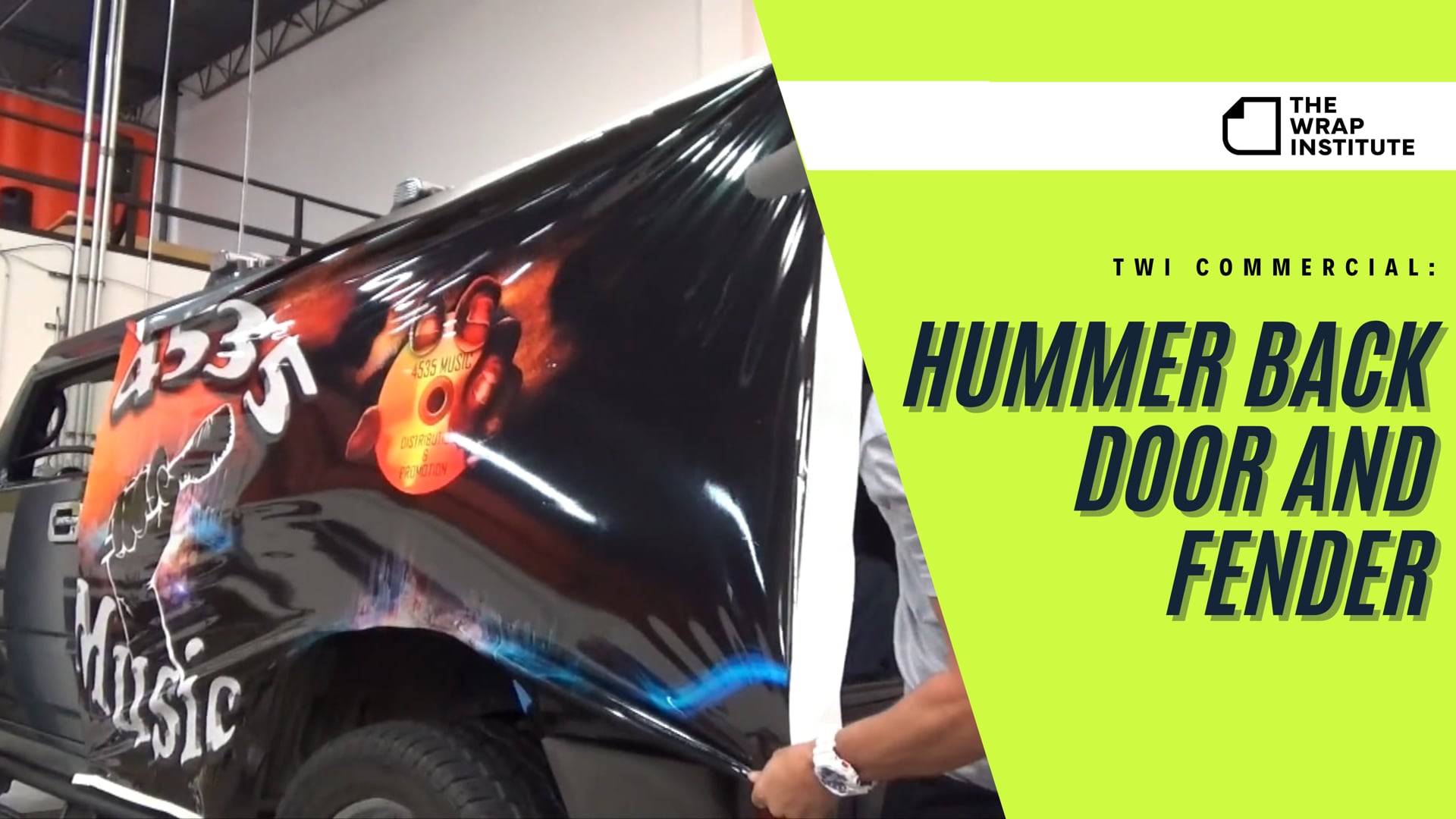 TWI Commercial: Hummer Back Door and Fender — The Wrap Institute