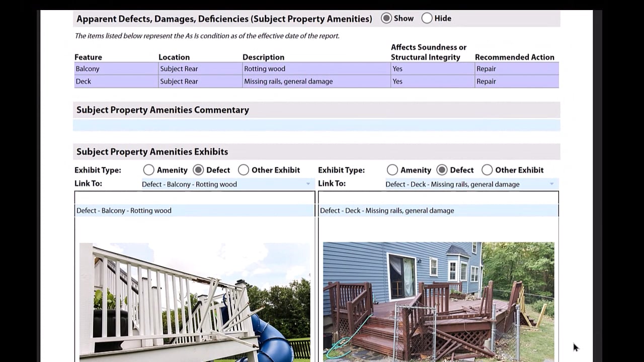 UAD 3.6 Focus - Photos within the new URAR