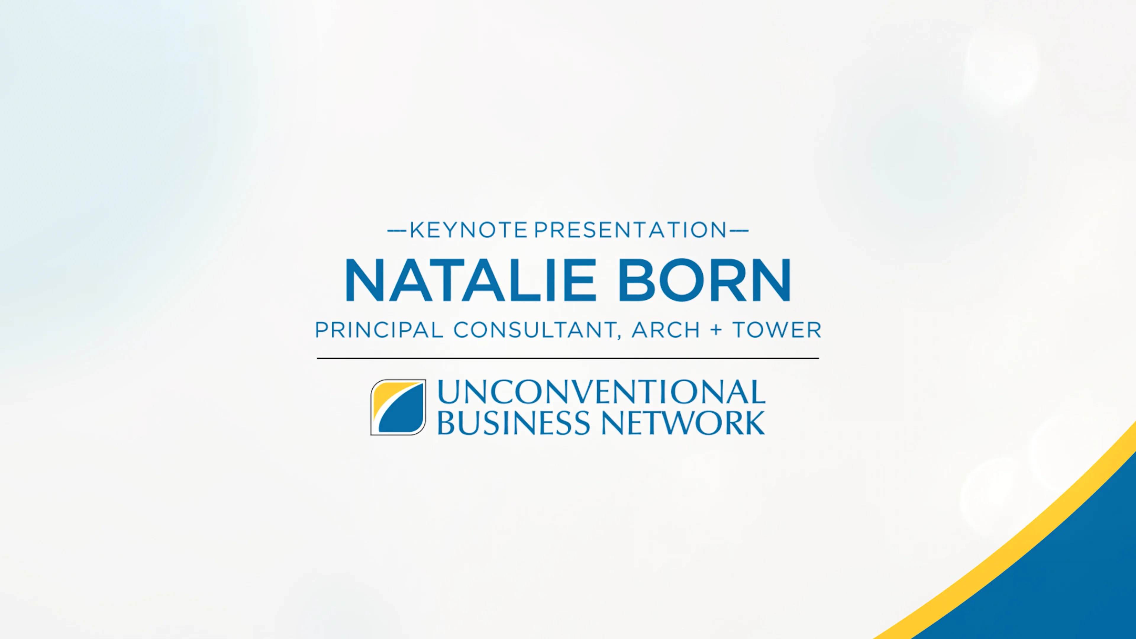 Natalie Born Presentation | 2024 UBN Summit
