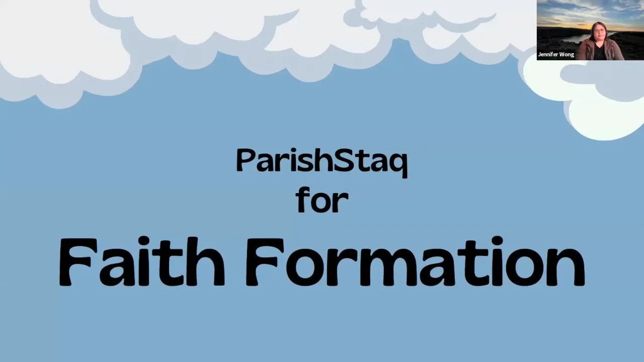 ParishStaq for Faith Formation: Attendance and Volunteers on Vimeo