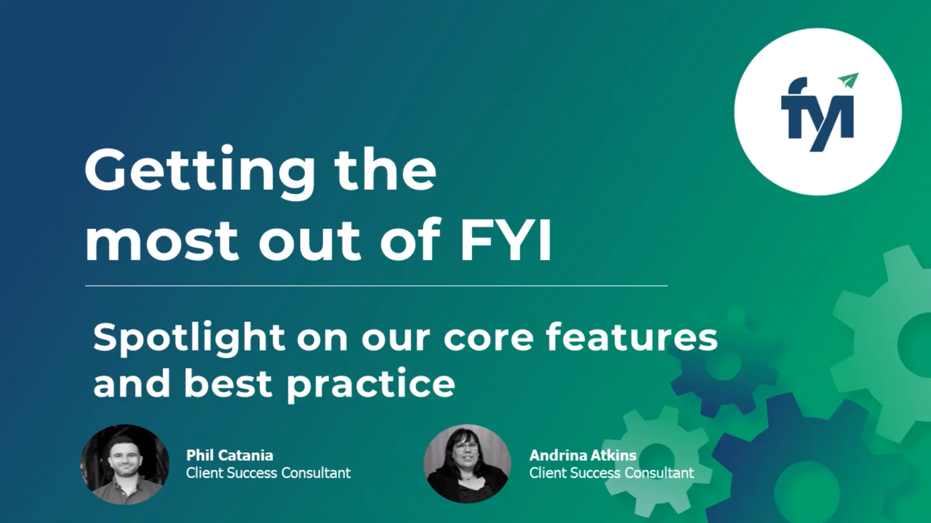 Getting the Most Out of FYI - Make your practice more productive July ...