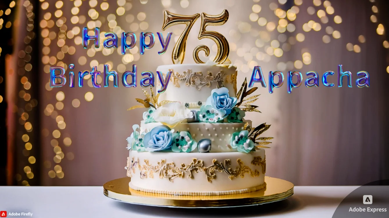 75th birthday of Appachan