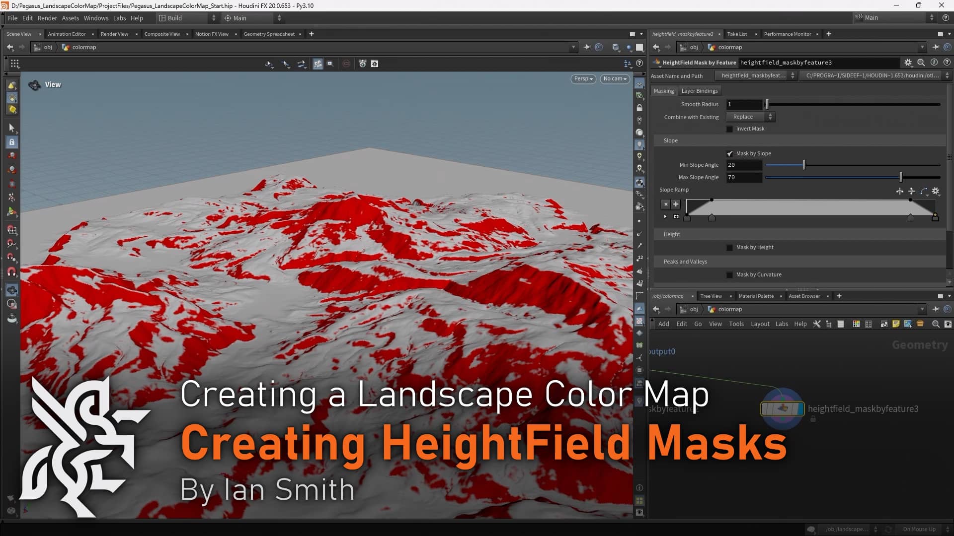 Project Pegasus | Create a Landscape Color Map 1 | Creating HeightField Masks on Vimeo