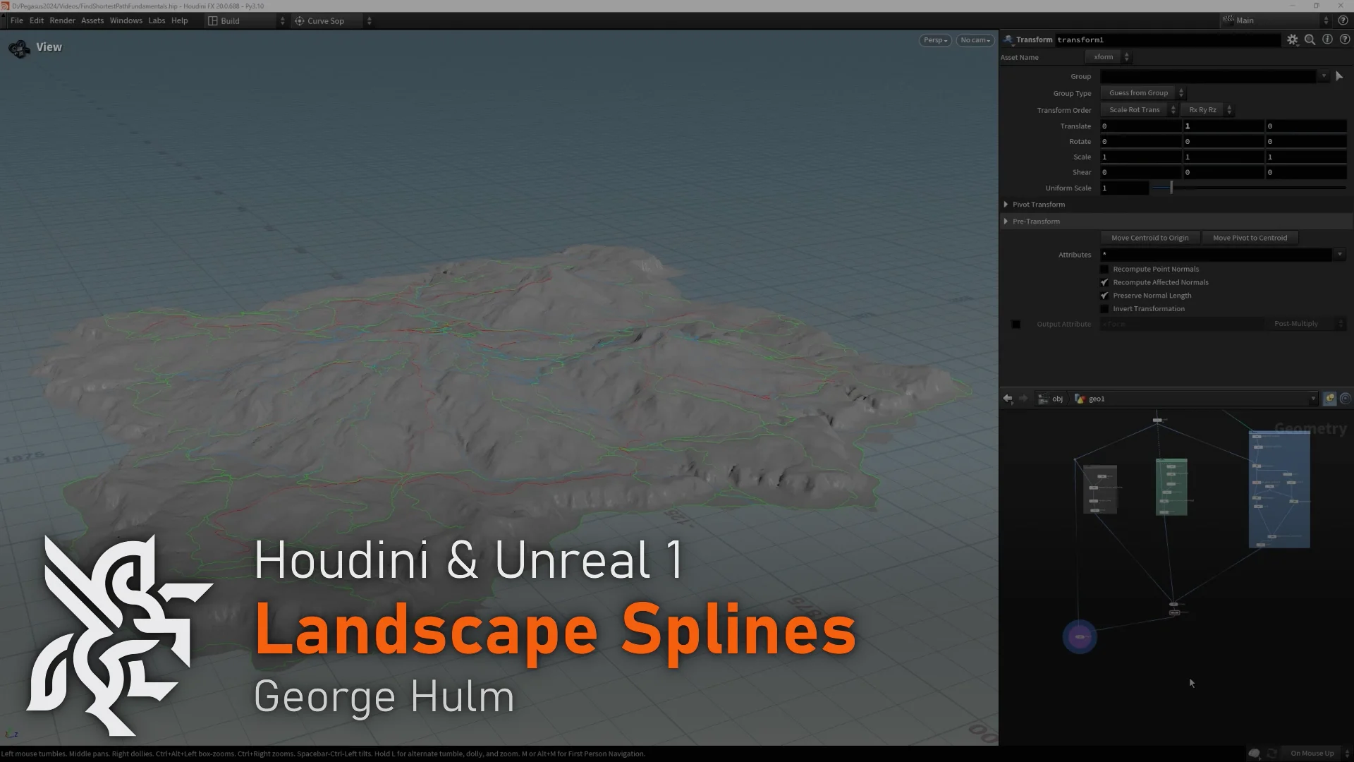 Project Pegasus | Roads, Tracks and Rivers 2.1 | Unreal Landscape Splines