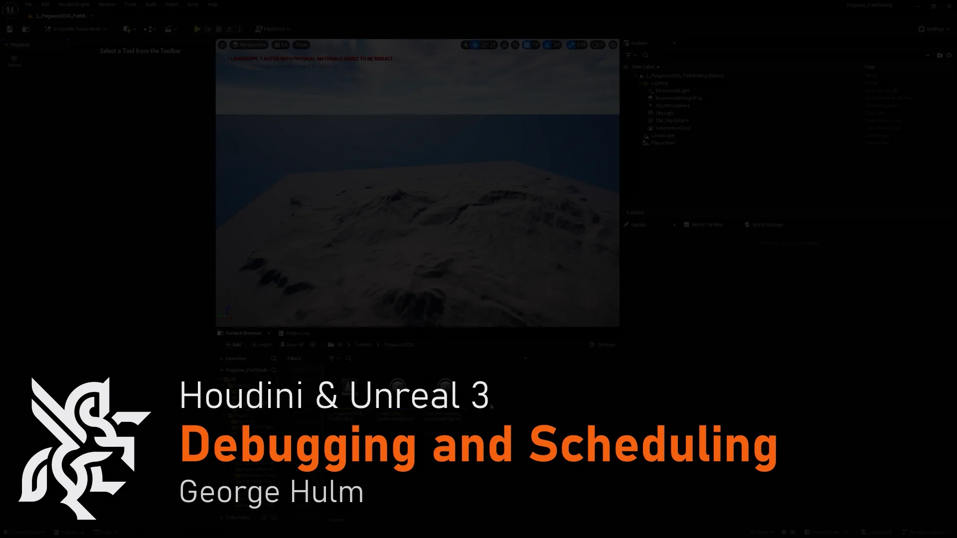 Project Pegasus | Roads, Tracks and Rivers 2.3 | Debugging and Scheduling