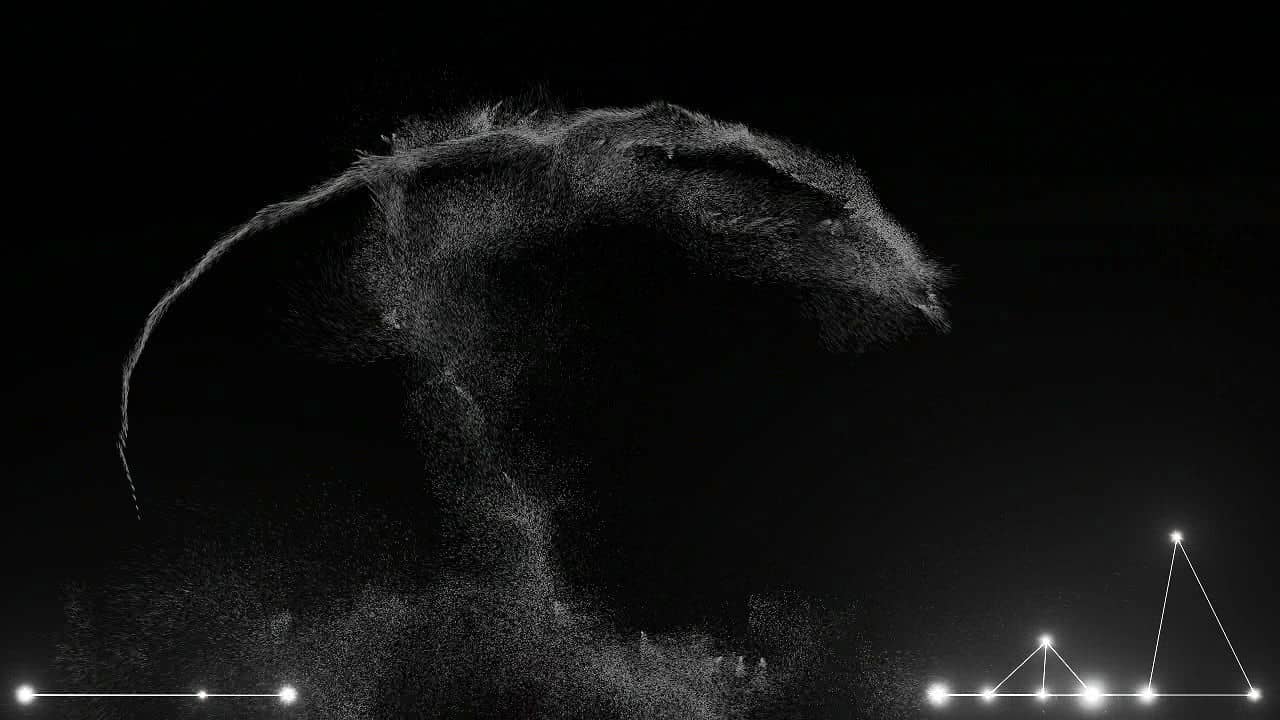 After Effects - Newton /Trapcode /Plexus /VCP synergy experiment on Vimeo