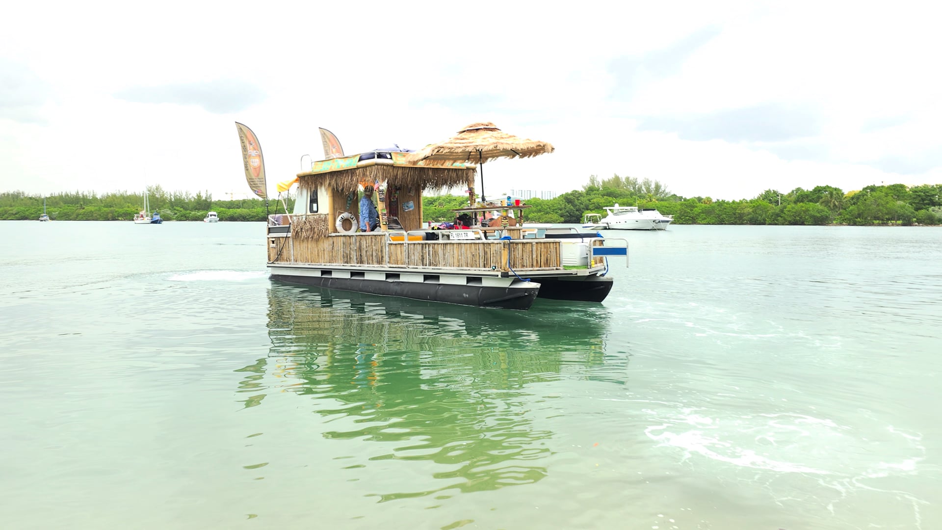 Miami Boat Rental - Book Your Tiki Boat Party Today