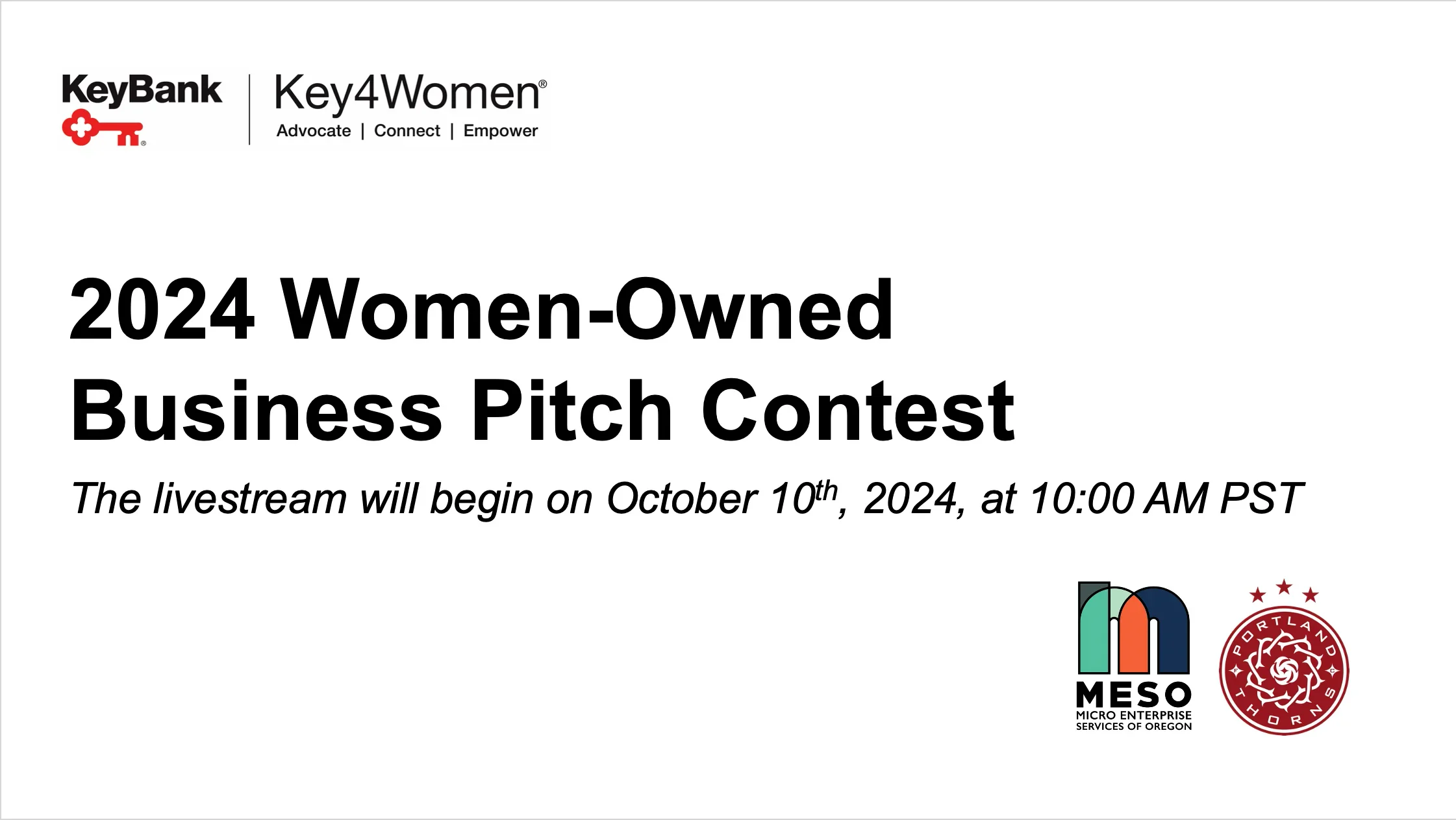 2024 Key4Women Pitch Contest