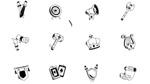Animated Monarchy Icons
