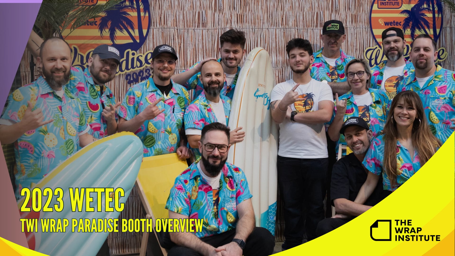 TWI Event: 2023 wetec Wrap Paradise Booth Overview — The Wrap Institute