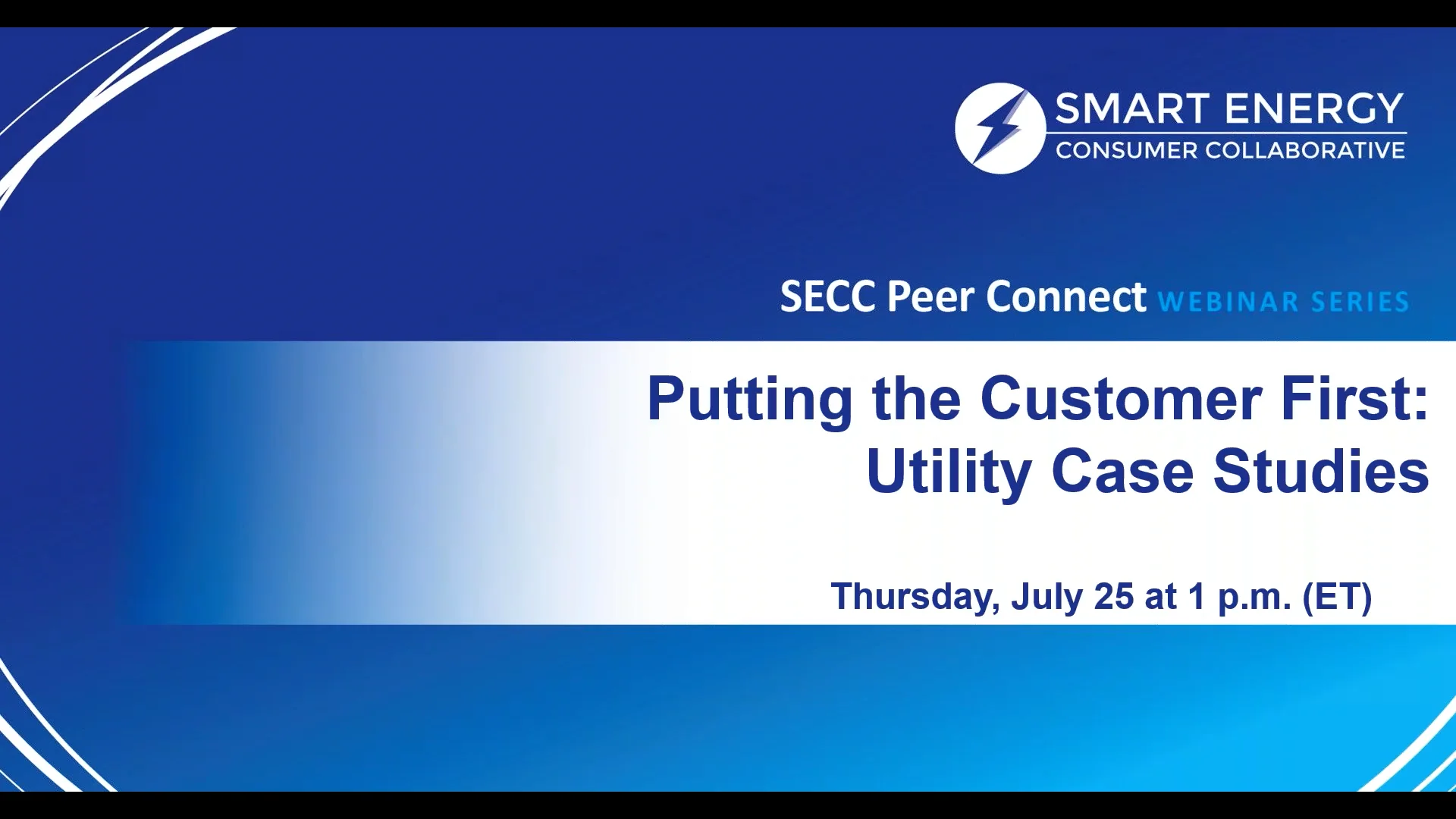 Putting the Customer First: Utility Case Studies Webinar on Vimeo