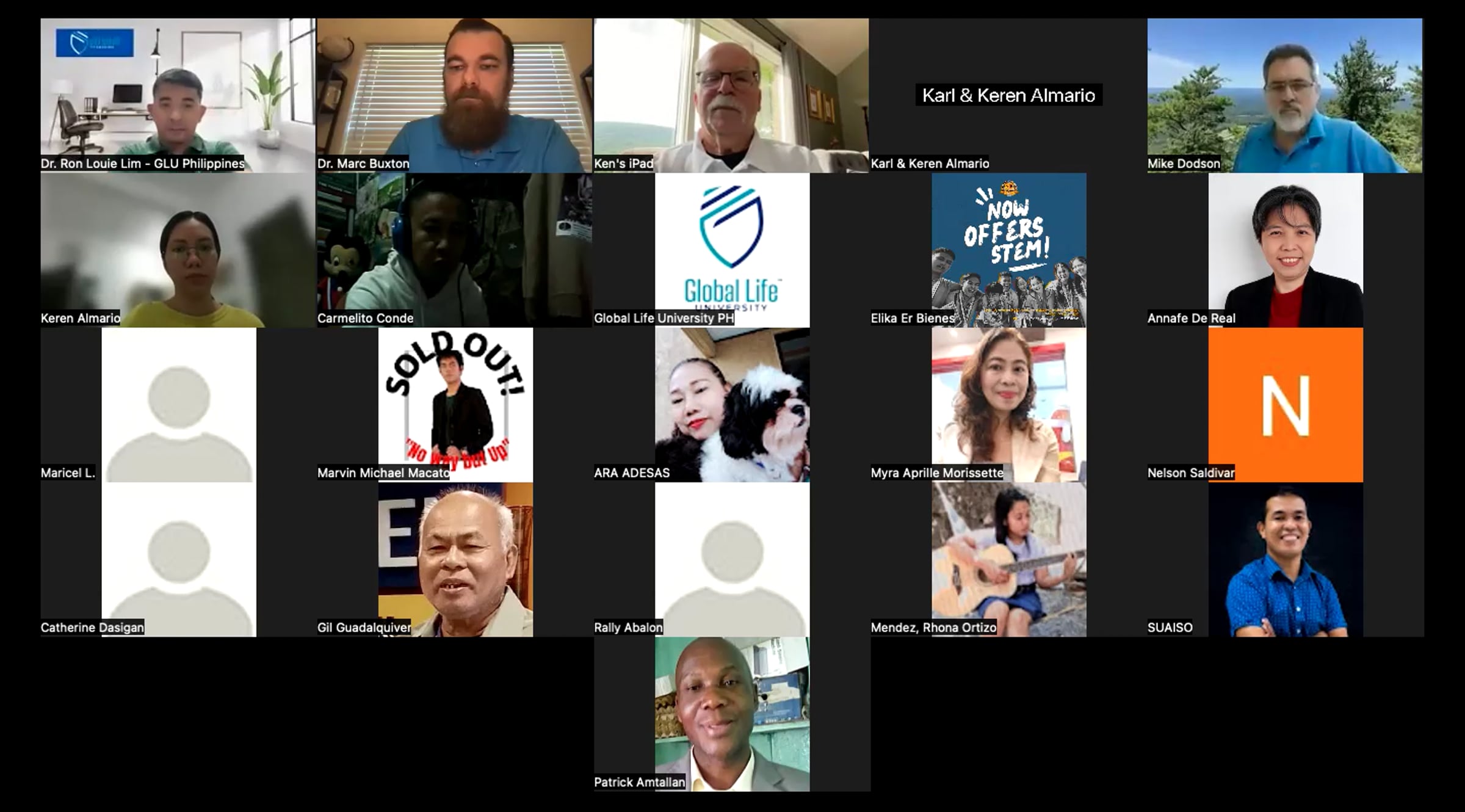 Class Orientation Zoom