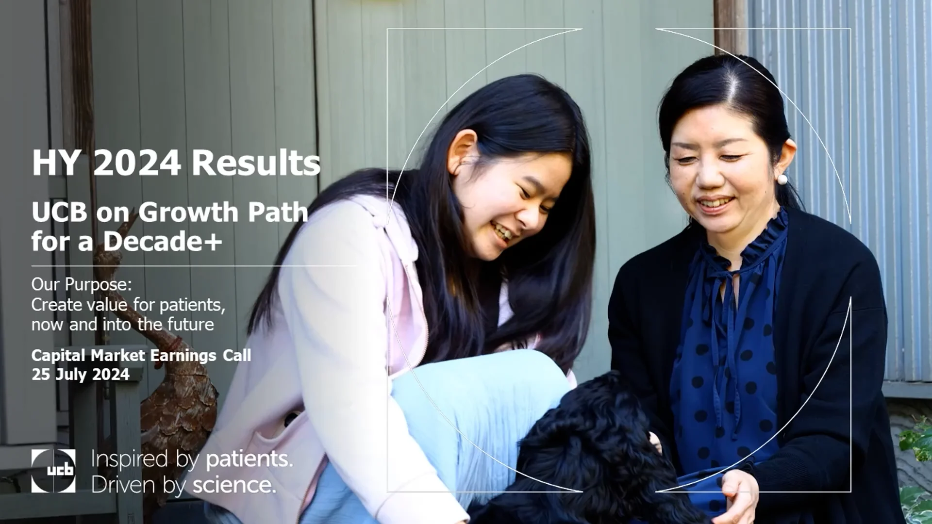 UCB half-year 2024 Results - Capital Market Call - 25 July 2024