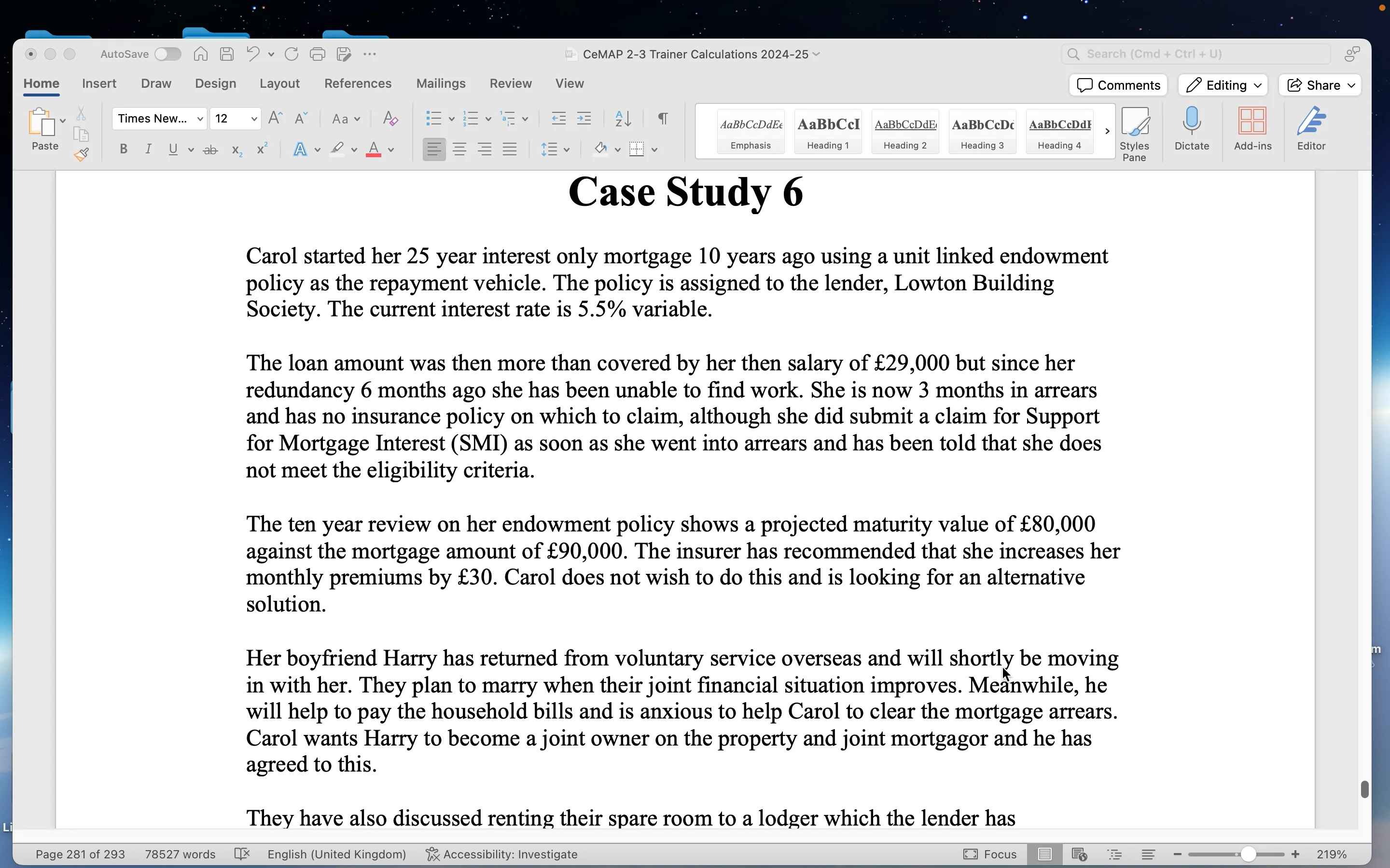 CeMAP 3 Case Study 6