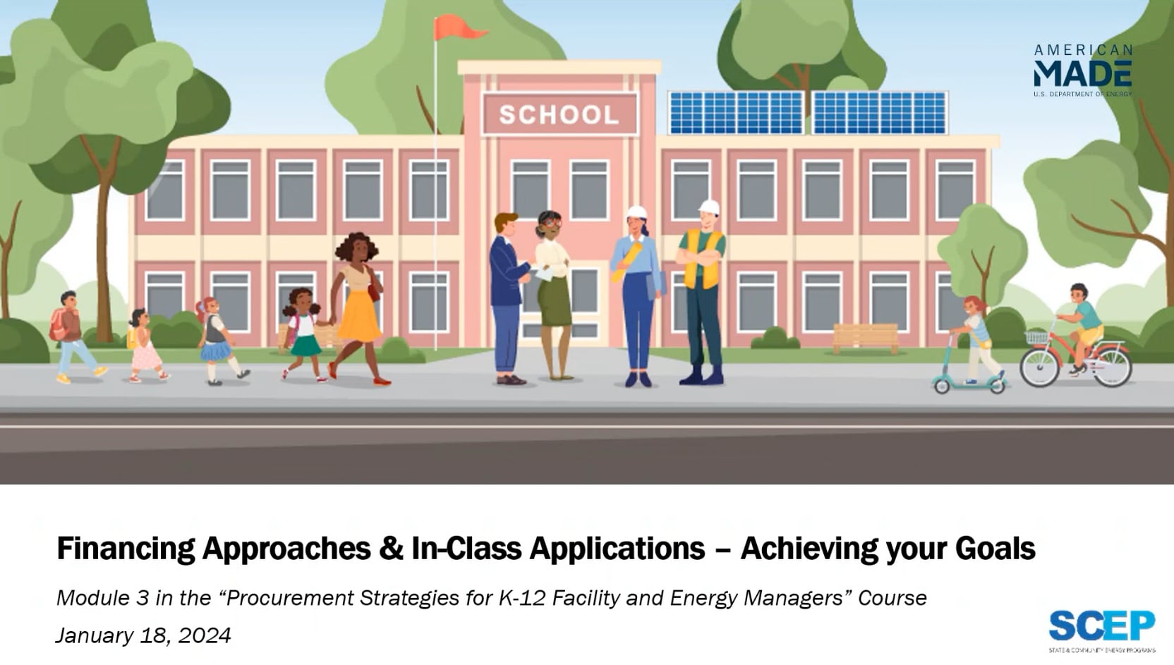 Energy CLASS Training Series - Energy CLASS 4C: Financing Approaches ...