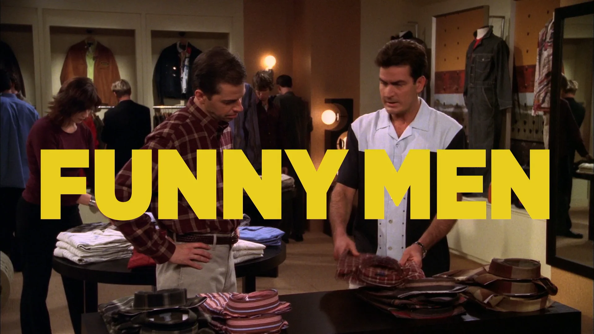 TWO AND A HALF MEN "Funny Men" Generic Image Campaign - Two and a Half ...