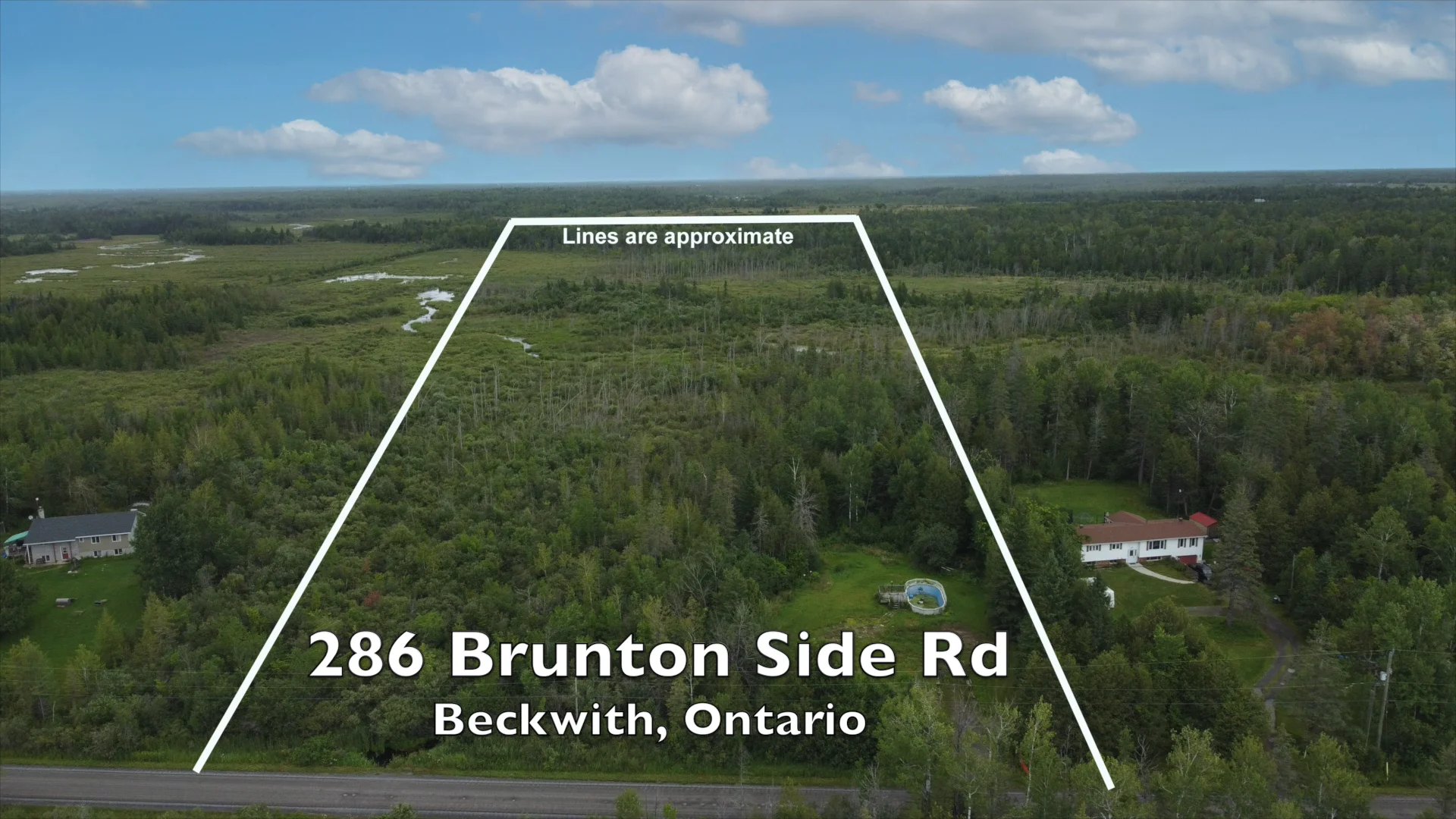 286 Brunton Side Rd, Beckwith on Vimeo