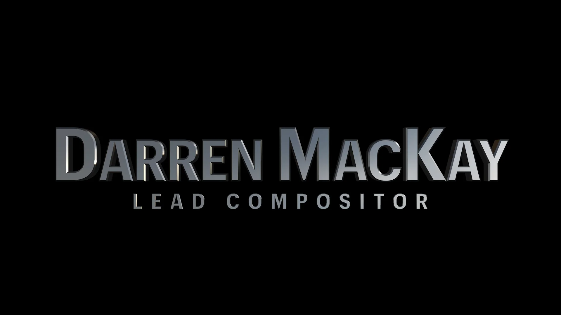 Darren MacKay Demoreel 2024