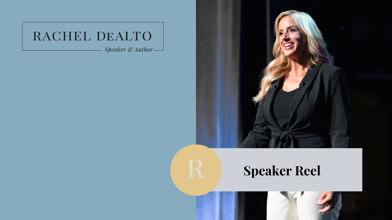 2025 Speaking Preview Video for Rachel DeAlto