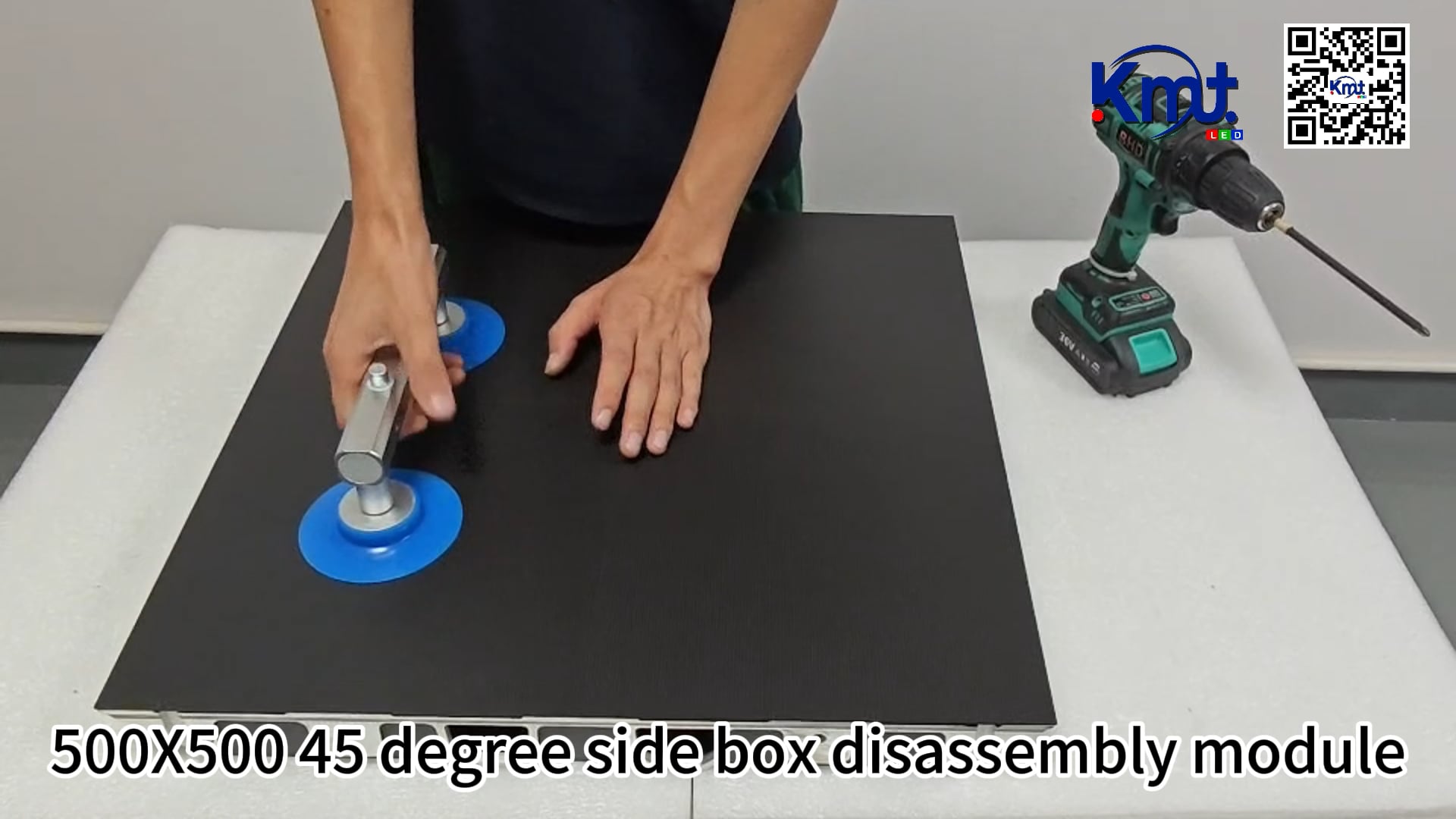 JR Series-X-COB(I) 50x50cm indoor Die-cast cabinet with 45degree ...