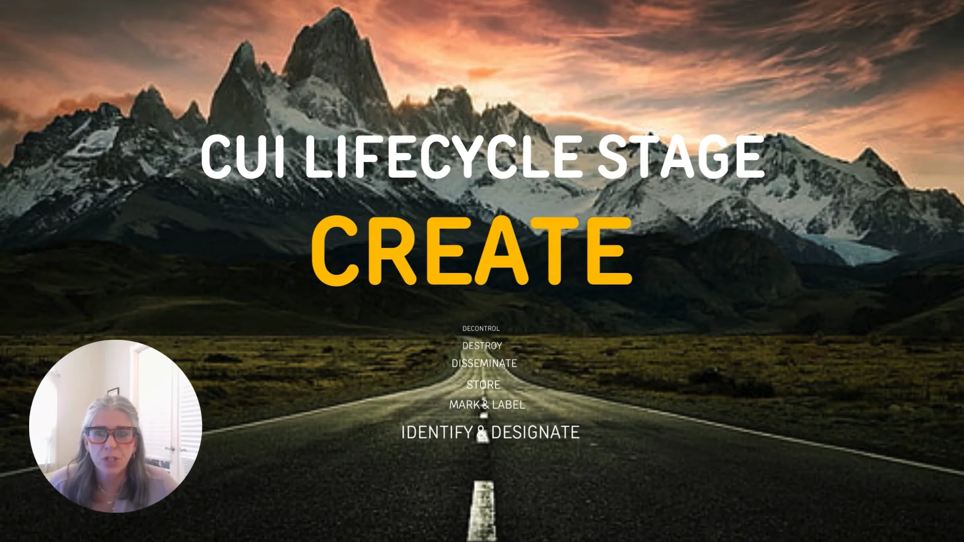 CUI Lifecycle Stage 1 - CREATE on Vimeo