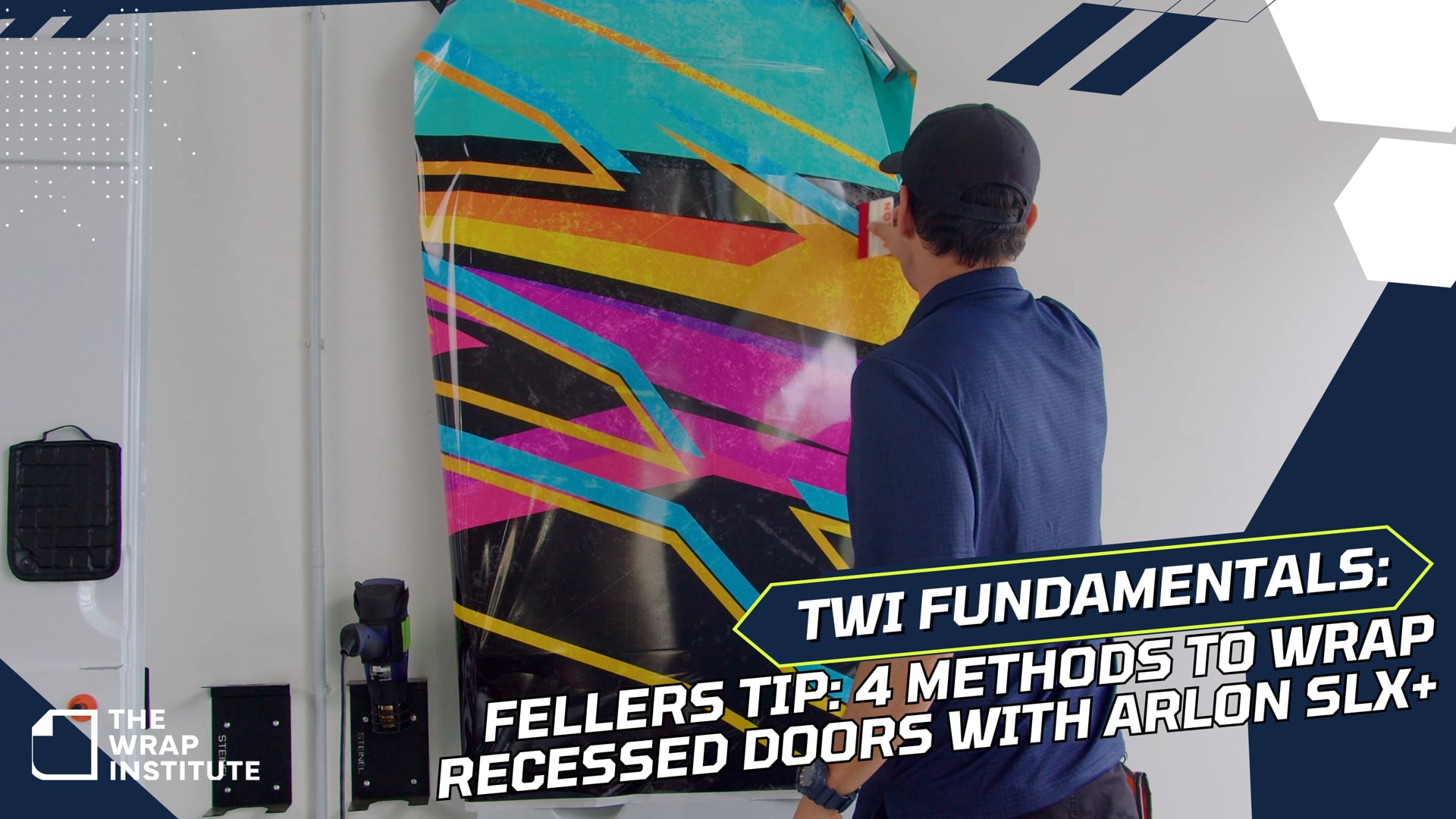 TWI Fundamentals: Fellers Tip: 4 Methods to wrap Recessed doors with Arlon SLX+ — The Wrap Institute