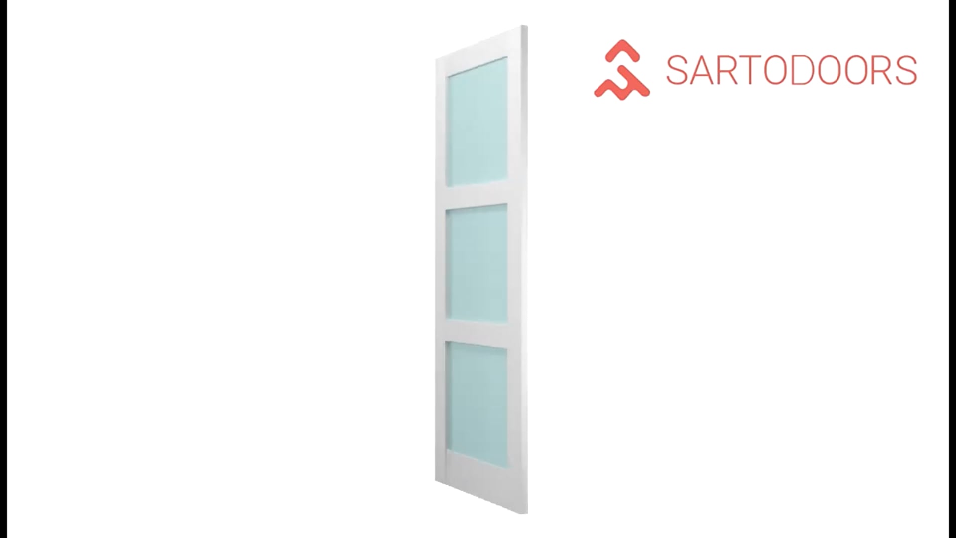 French Double Doors with Hardware|Lucia 2552 White Silk with Frosted ...