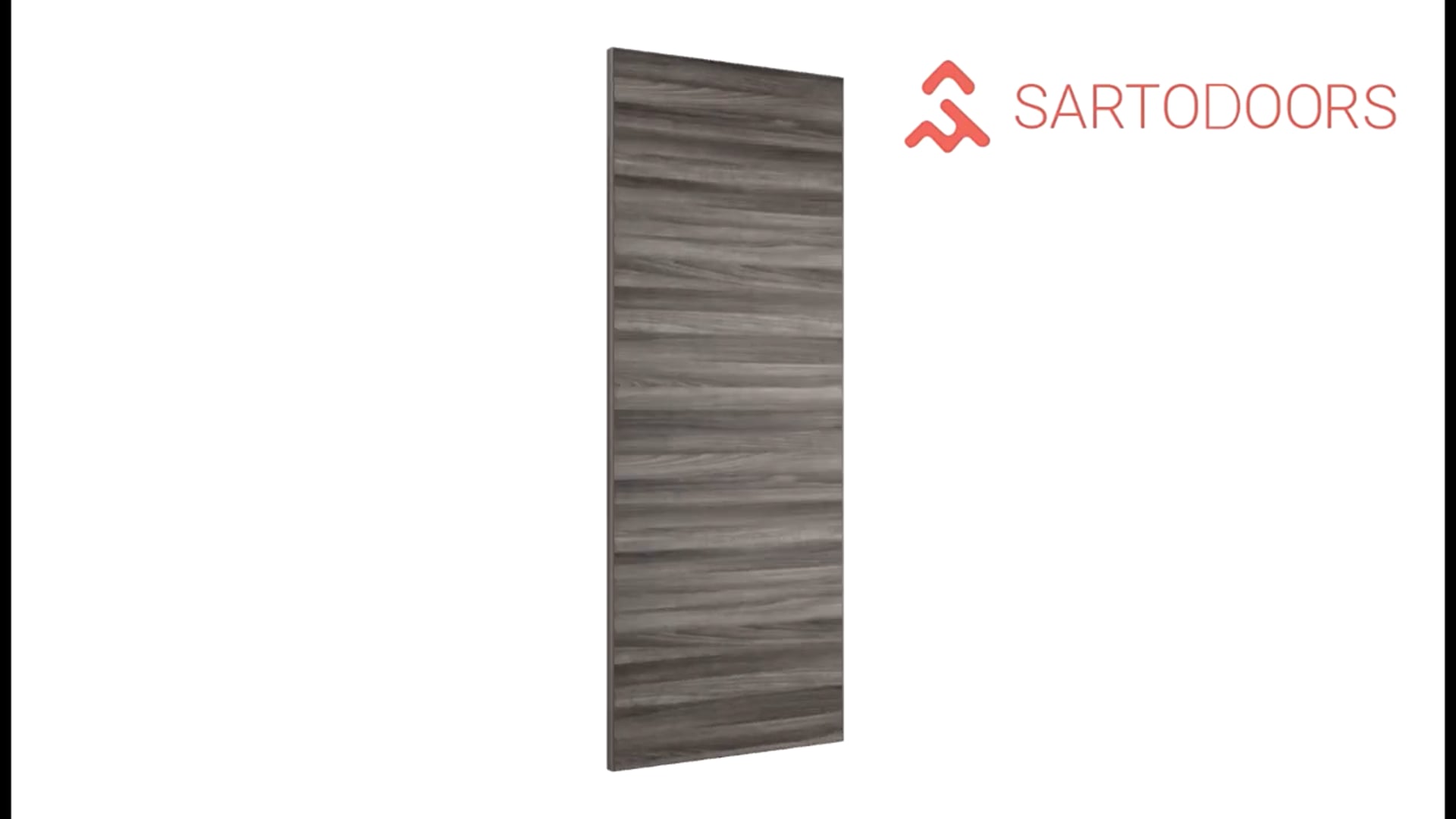 Double Pocket Doors | Planum 0010 Black Matte | Frame Kit Hardware, 56 ...