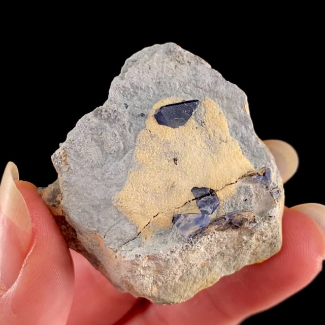 Benitoite | California State Gem Mine, Santa Rita Peak, New Idria ...