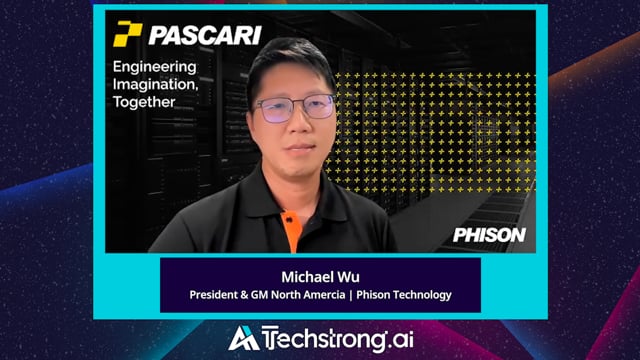 Enhancing Gpu Usage With Phison Technology S Michael Wu Techstrong Tv