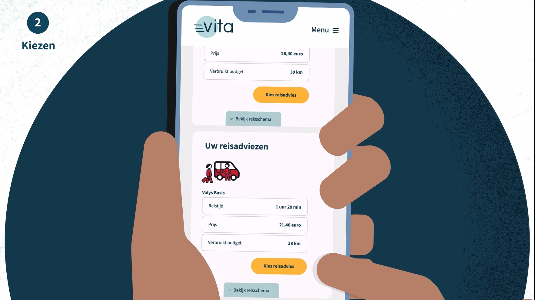 Vita Mobiliteit - App instructie video