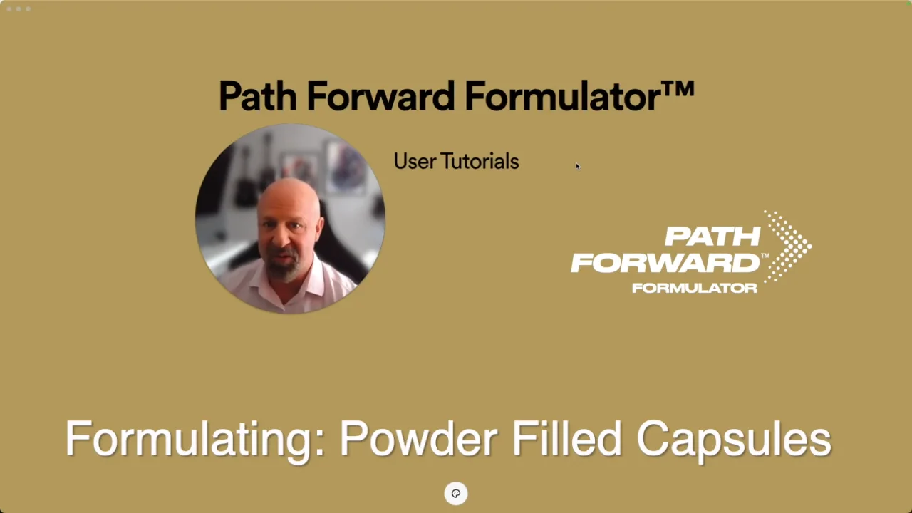 Formulating-Powder Filled Capsules