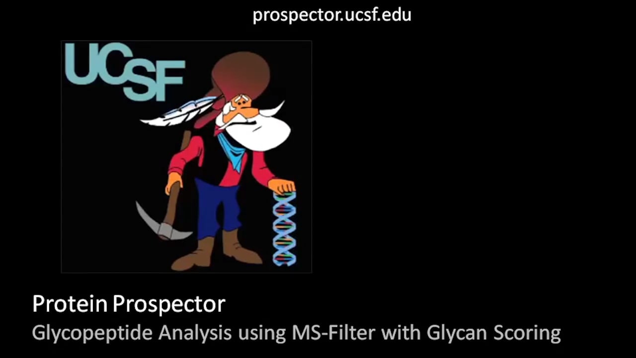 Protein Prospector: Glycopeptide Analysis using MS-Filter with Glycan ...