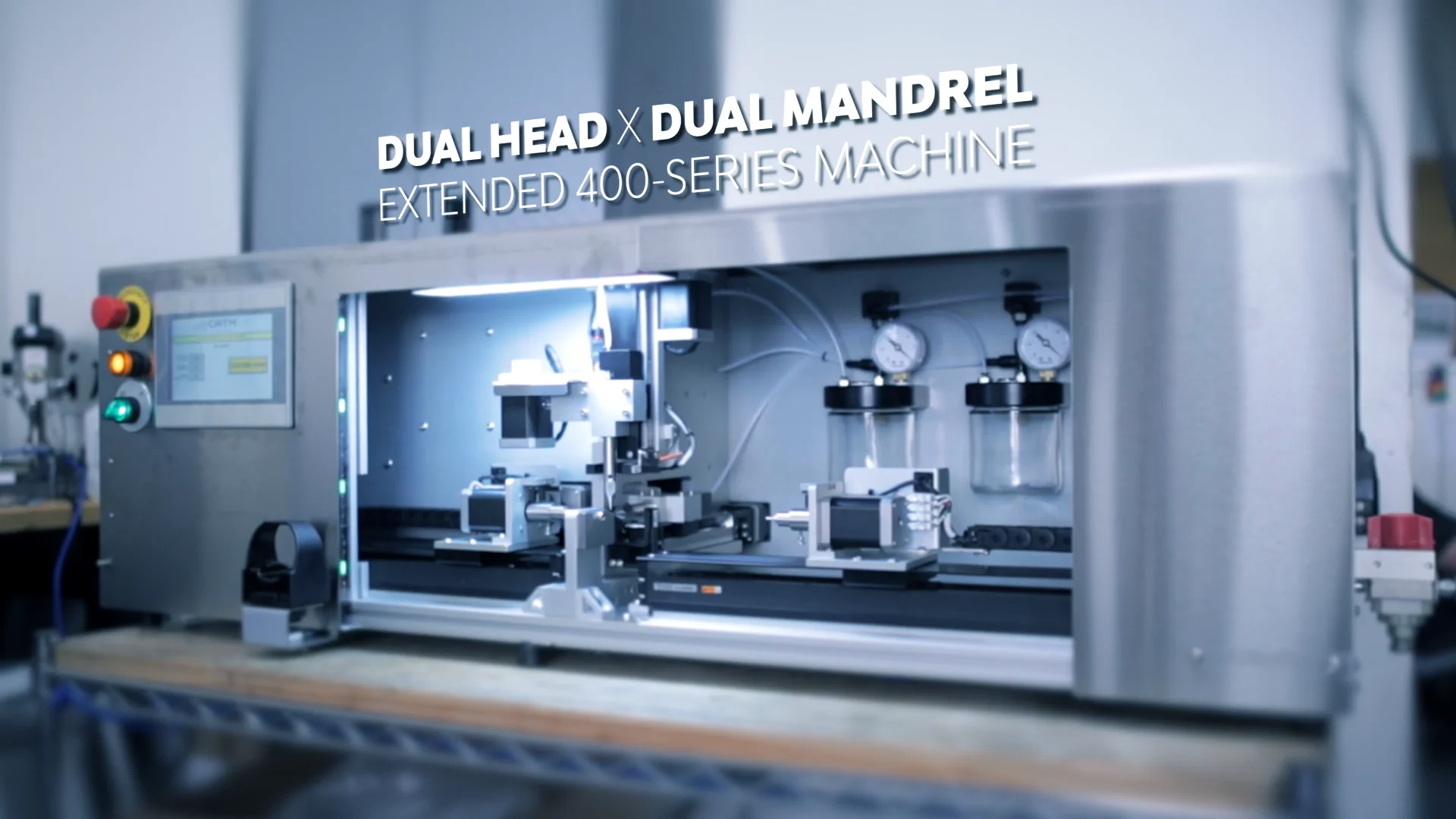400-Series: Dual Head x Dual Mandrel Extended Flow-Thru Hole-Drilling ...