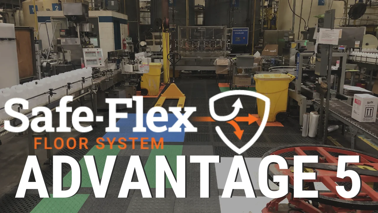 Discover 5 Key Advantages of Safe-Flex™ Industrial Flooring