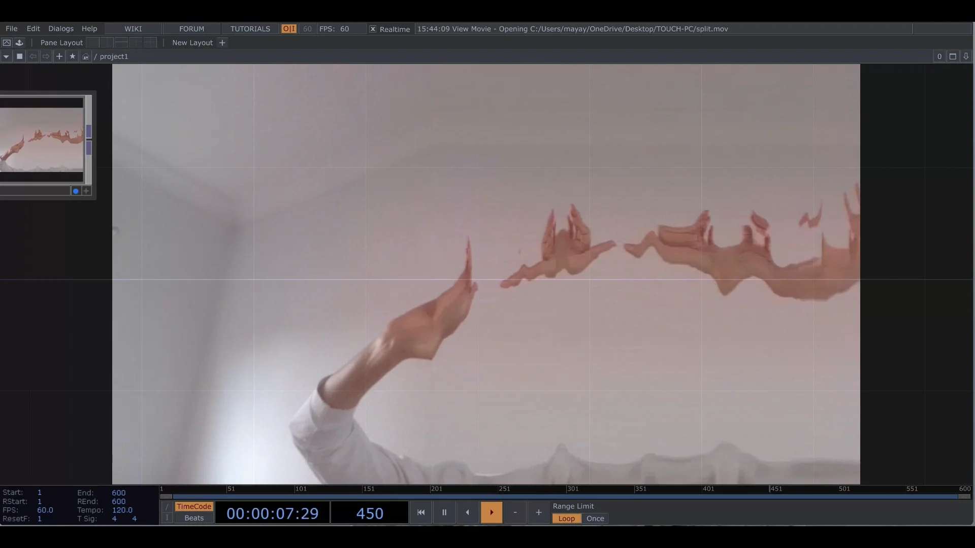Split Finger Choreography on Vimeo