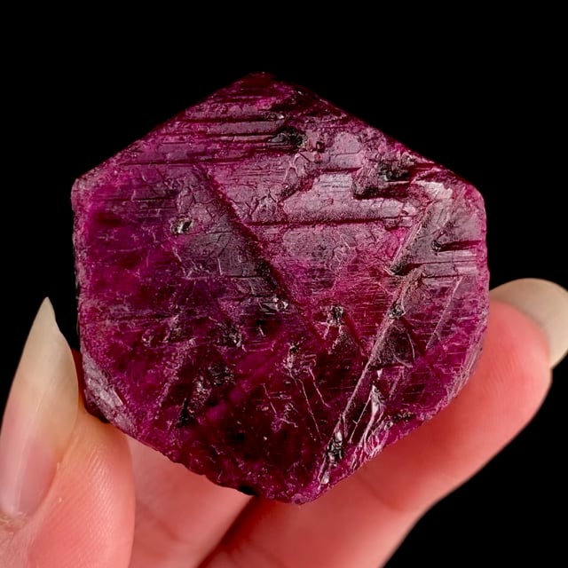 Corundum var: Ruby | Mysore Corundum Deposits, Karnataka, India
