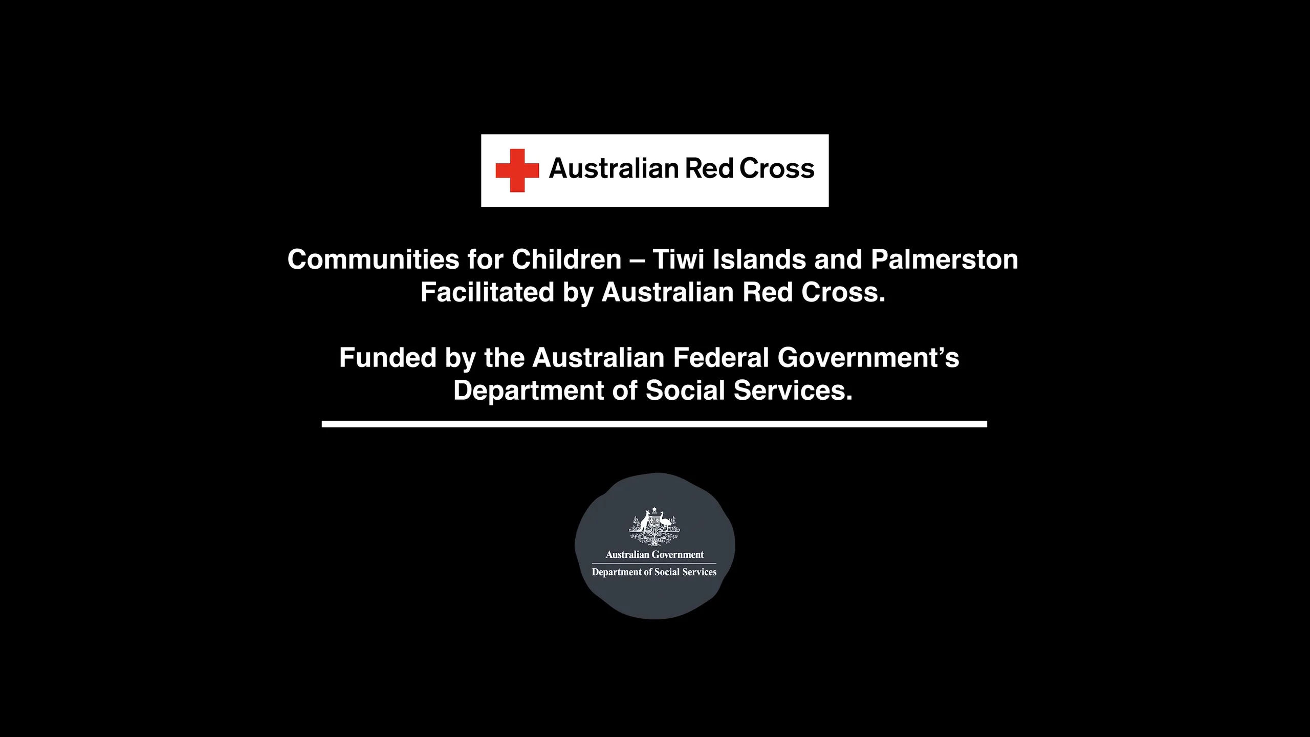 Communities for Children - Red Cross - Palmerston and Tiwi Islands