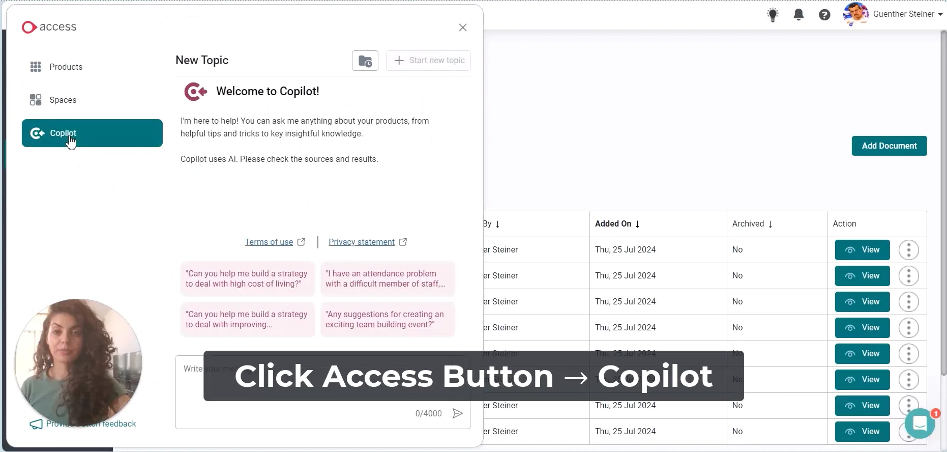 How to use Copilot for Admins