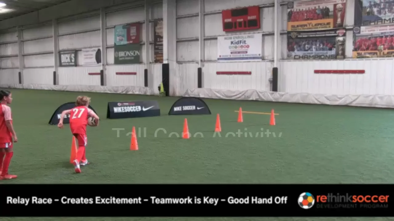 Tall Cone #202 - Carry the Ball Relay Race