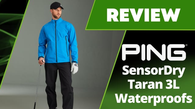 Ping SensorDry Taran 3L Mens Waterproof Golf Jacket