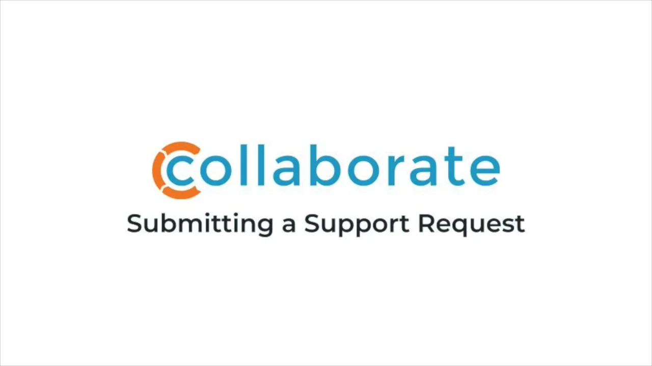 Submitting Support Requests