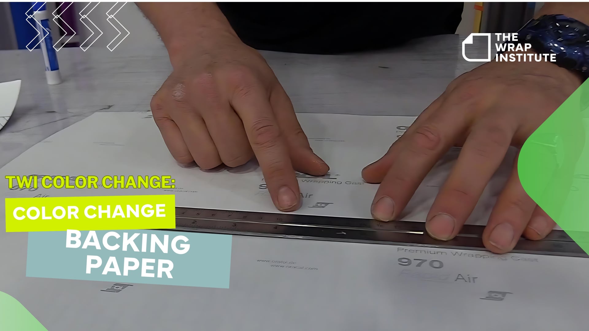 TWI Color Change: Backing Paper — The Wrap Institute