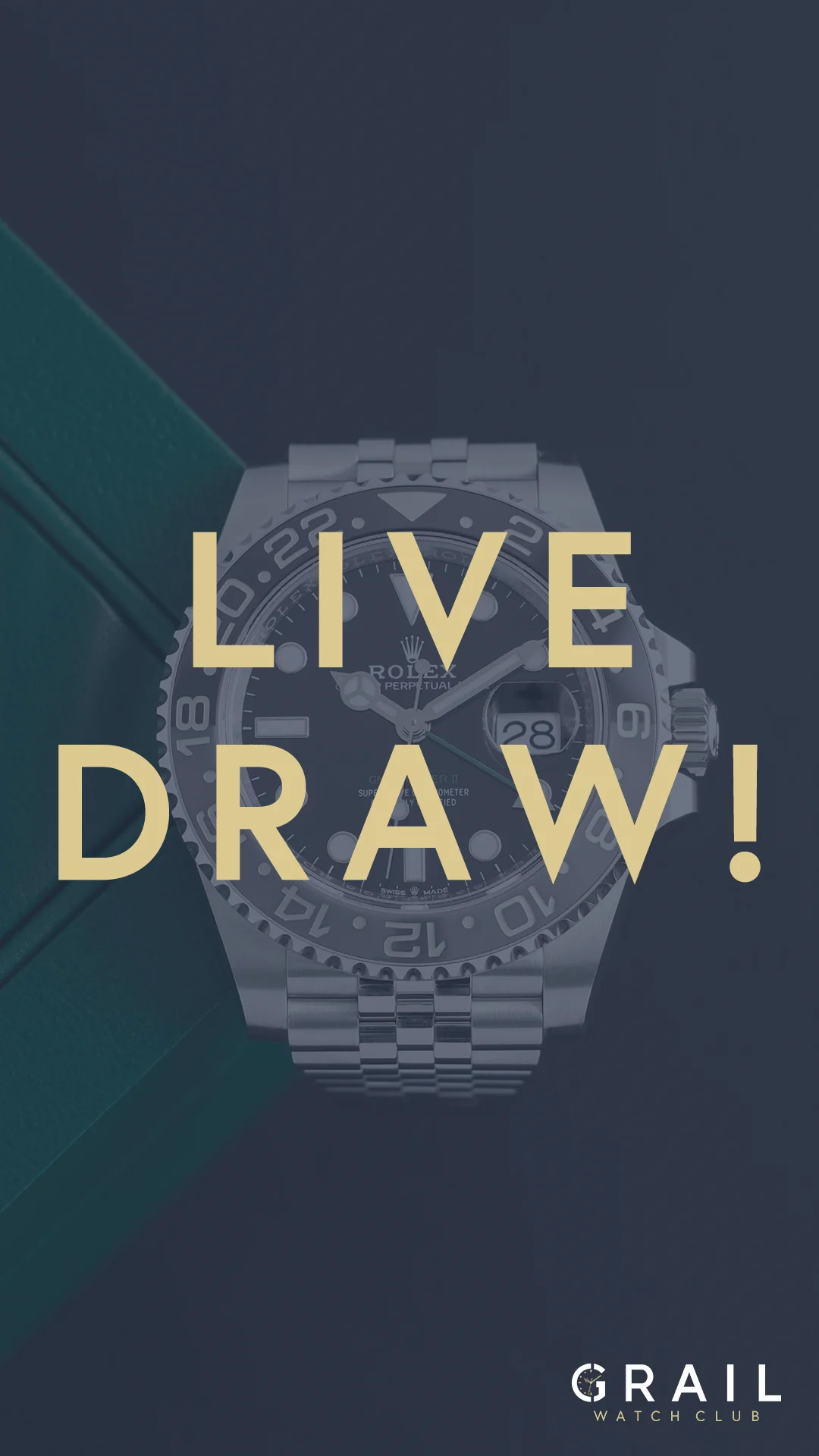 Live Draw - Comp 122 - 31/07/2024