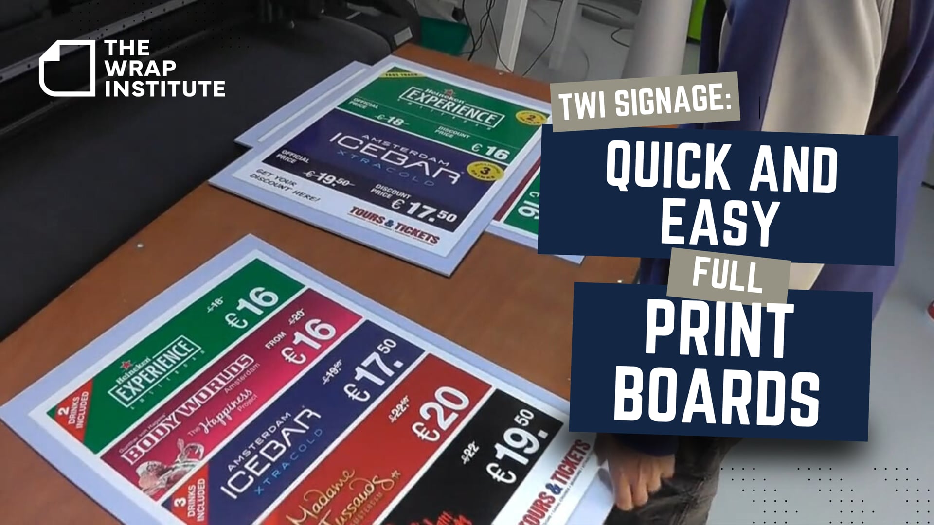 TWI Signage: Quick and Easy Full Print Boards — The Wrap Institute