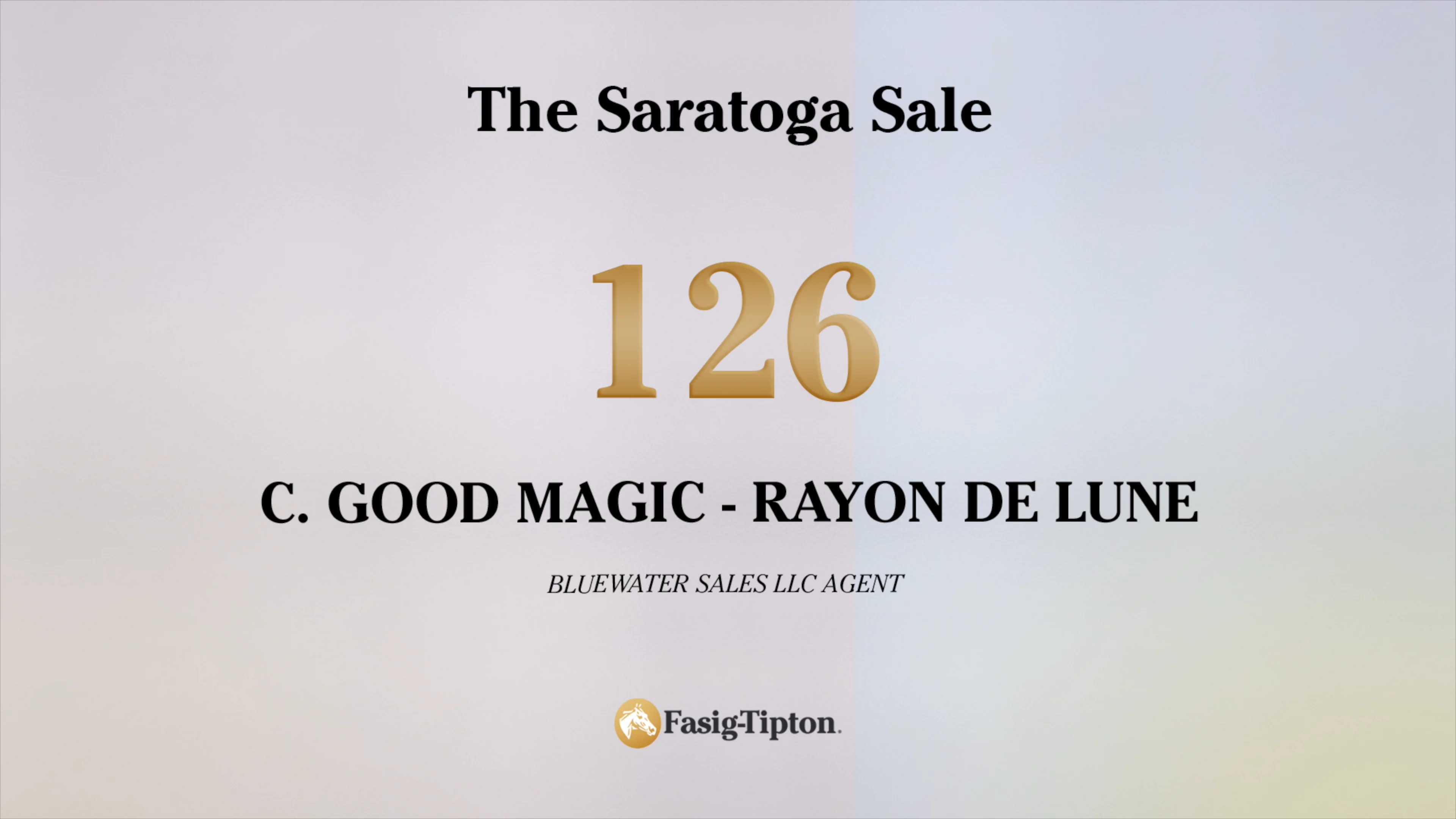 FTSAUG24, Hip 126, c. GOOD MAGIC - RAYON DE LUNE 23