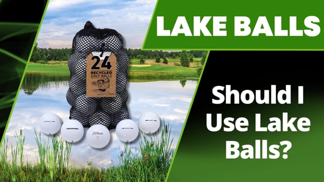 Titleist Pro V1 Grade A Lake Golf Balls - 4 Dozen Mesh Bag