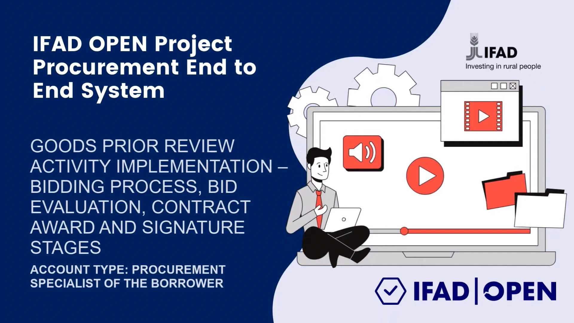 GOODS PRIOR REVIEW ACTIVITY IMPLEMENTATION – BIDDING PROCESS, BID ...