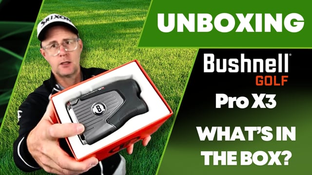 Bushnell Pro X3+ Golf Laser Rangefinder - Free Gift