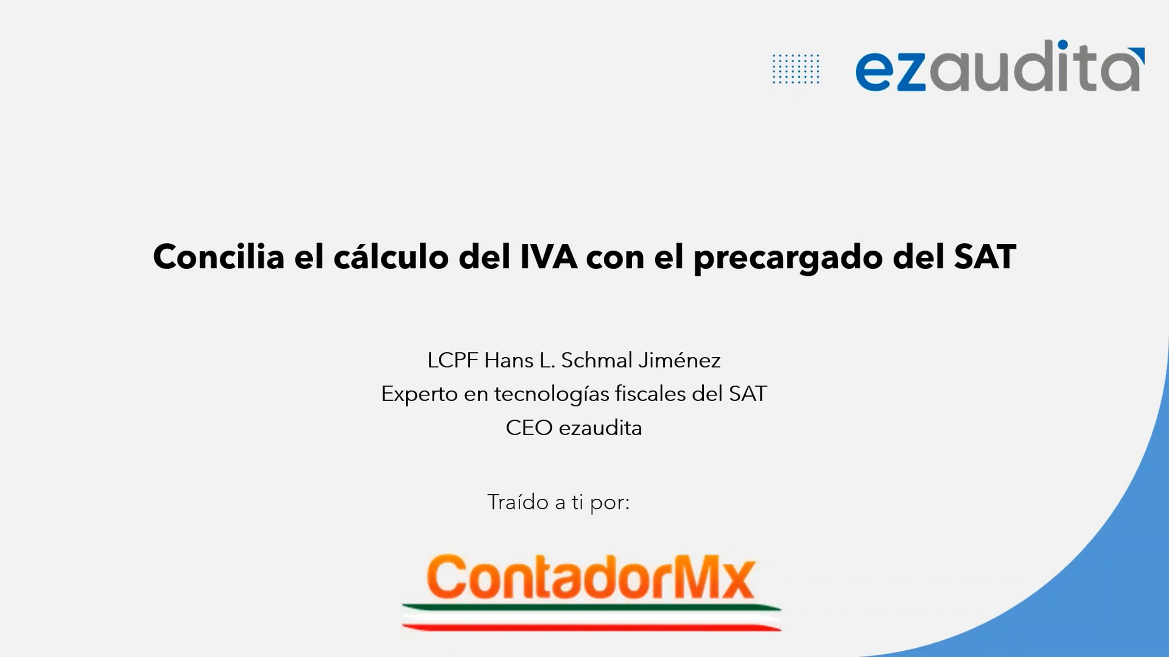 Concilia el cálculo de IVA con el prellenado del SAT